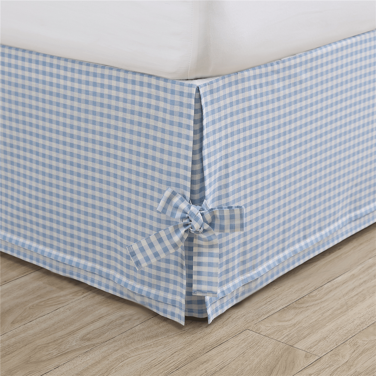 Click here for Laura Ashley(R) Hedy Gingham Tailored Bed Skirt prices