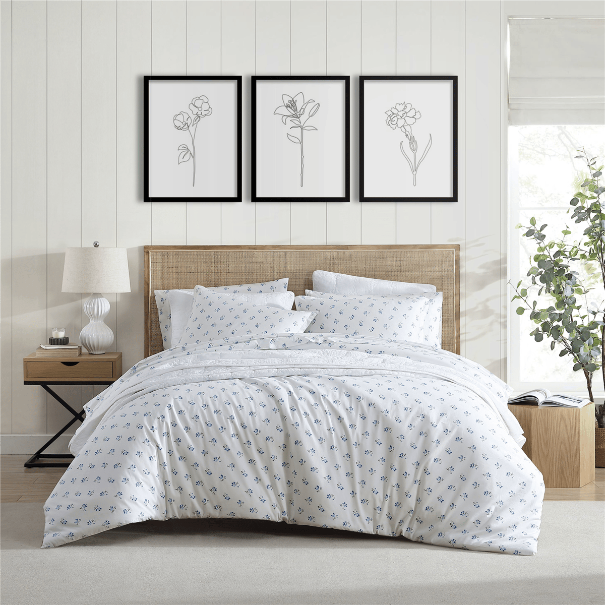 Click here for Stone Cottage Sketchy Ditsy Cotton King Duvet Cove... prices