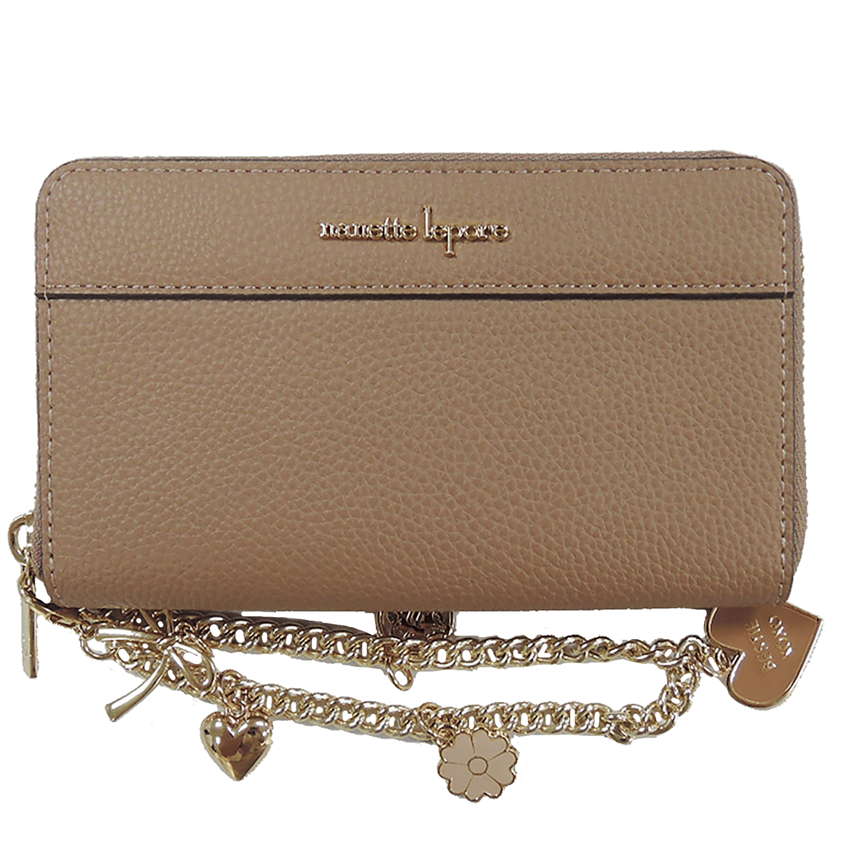 Click here for Womens Nanette Lepore Charm Bracelet Zip Around Wa... prices