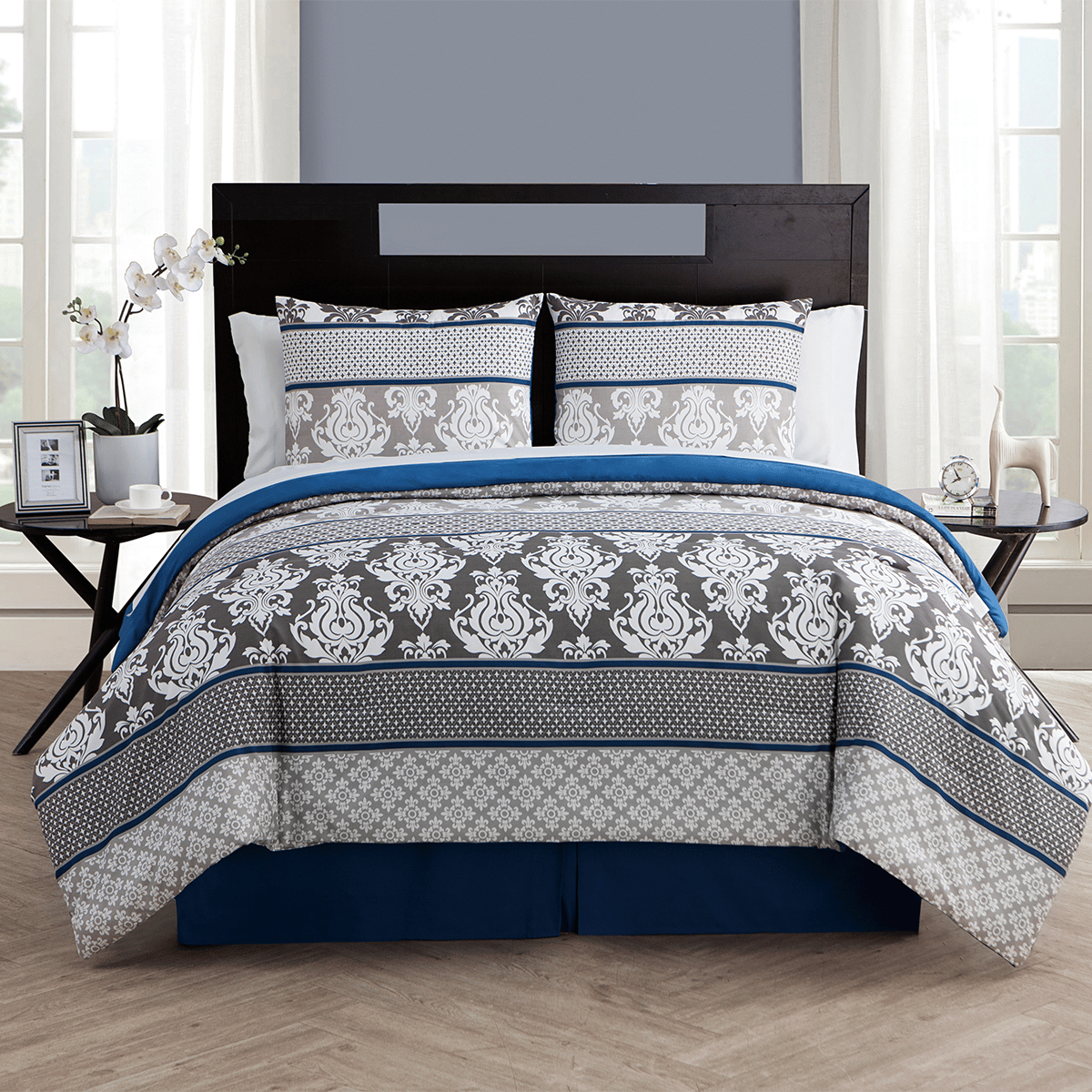 Click here for VCNY Home Beckham 8pc. Reversible Bed-in-a-Bag Com... prices