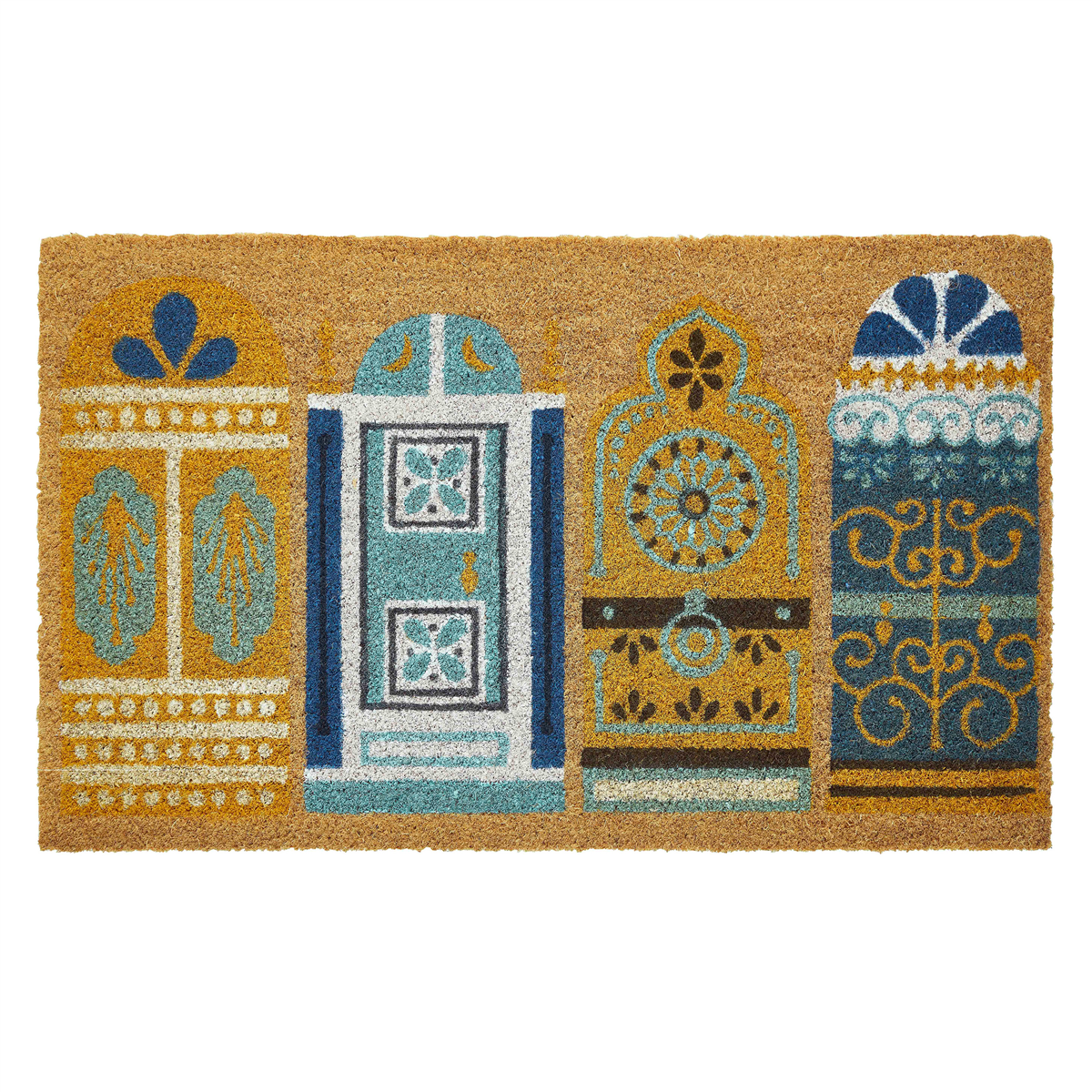 Click here for VCNY Home Fancy Doors Outdoor Coir Doormat prices