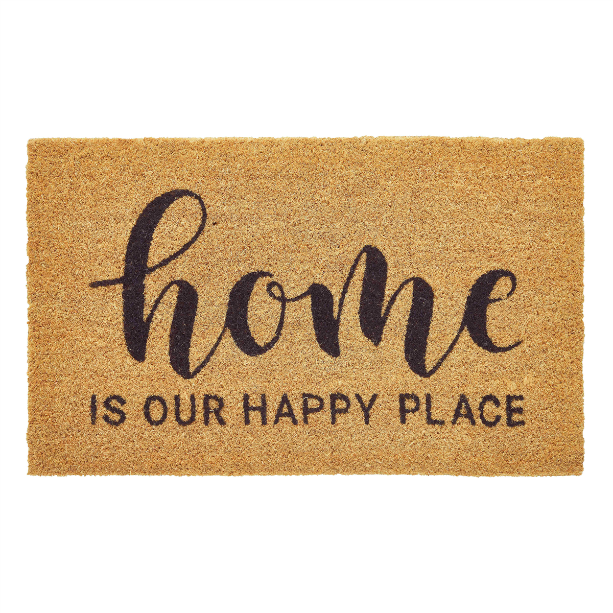 Click here for VCNY Home Home Is Our Happy Place Outdoor Coir Doo... prices