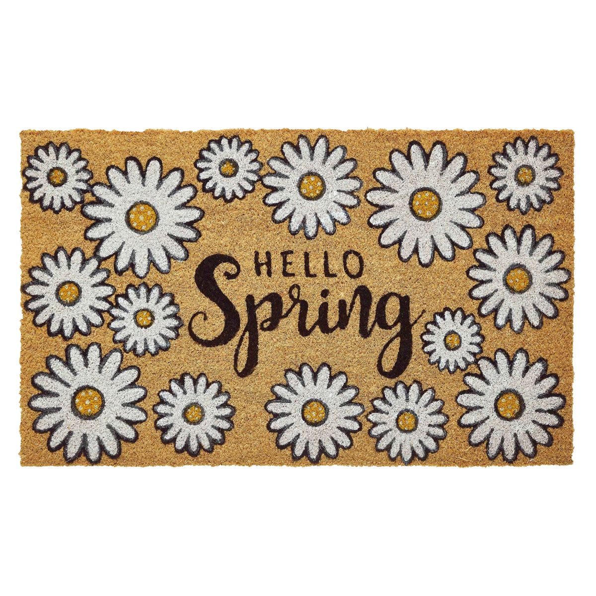 Click here for VCNY Home Hello Spring Floral Outdoor Coir Doormat prices