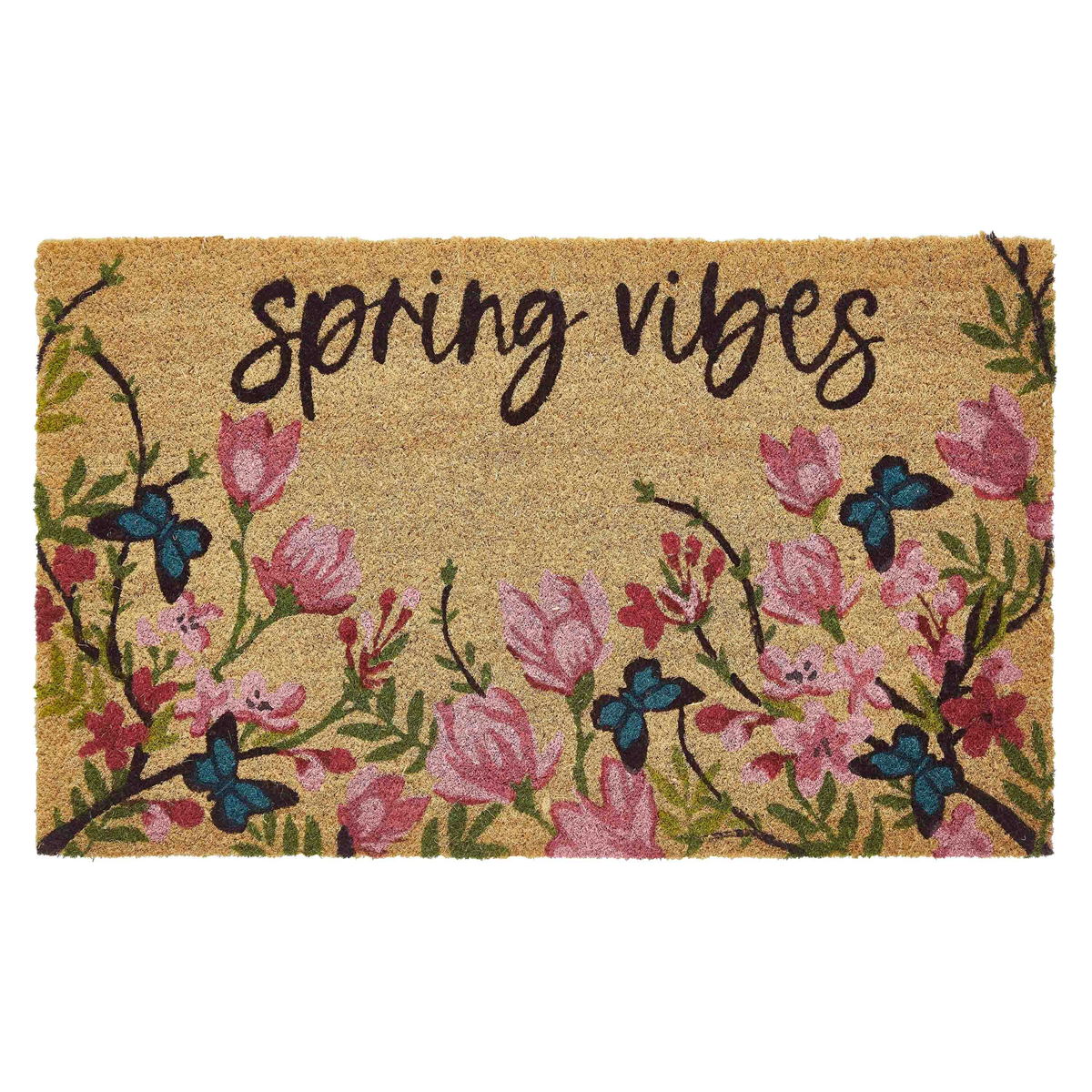 Click here for VCNY Home Spring Vibes Outdoor Coir Doormat prices