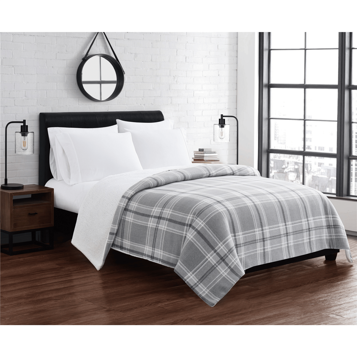 Click here for Cannon Cozy Teddy Plaid Blanket prices