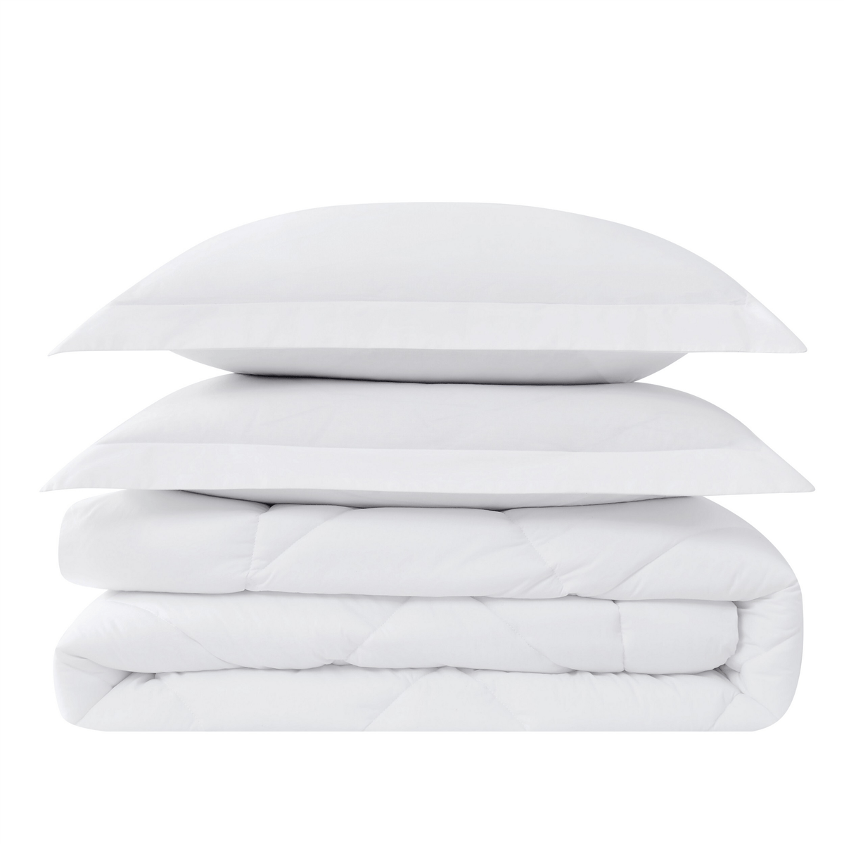 Click here for Cannon Solid Oversized Percale 3pc. Comforter Set prices