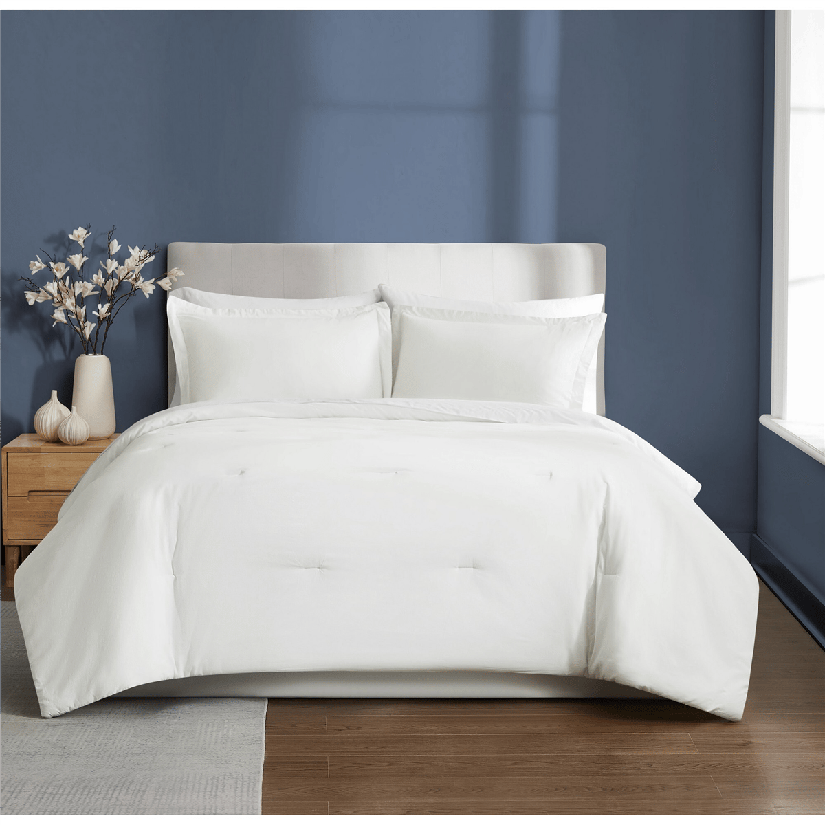 Brooklyn Loom Essential Cotton 3pc. Comforter Set