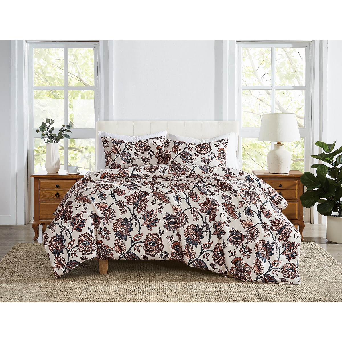 Click here for Cannon Chloe Jacobean 3pc. Comforter Set prices