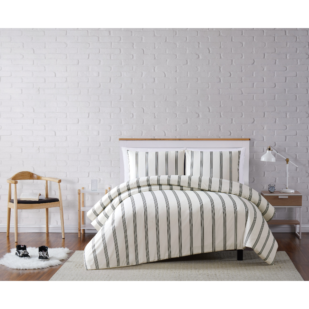 Click here for Truly Soft Millenial Stripe 3pc. Duvet Cover Set prices