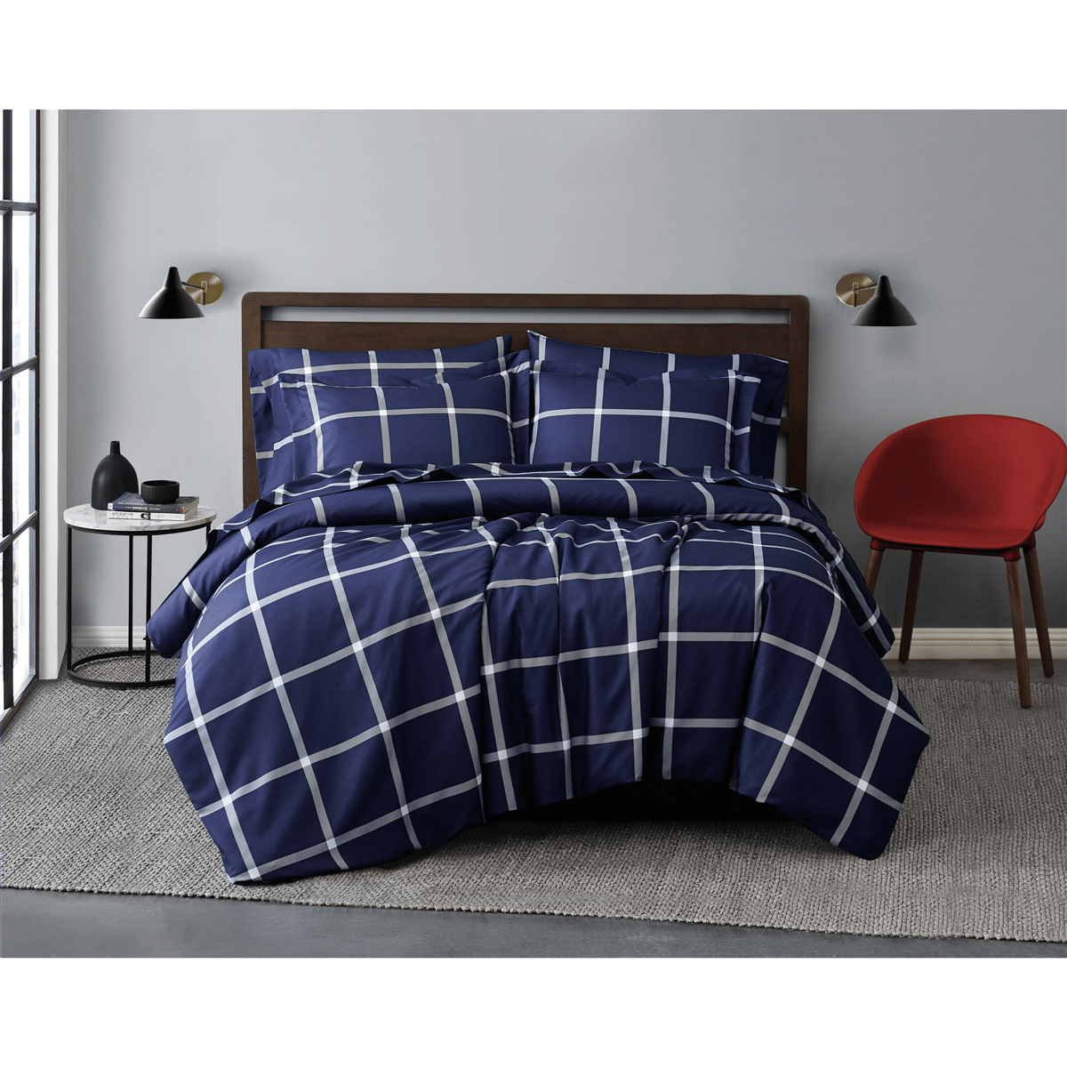 Click here for Truly Soft Windowpane 3pc. Duvet Cover Set prices
