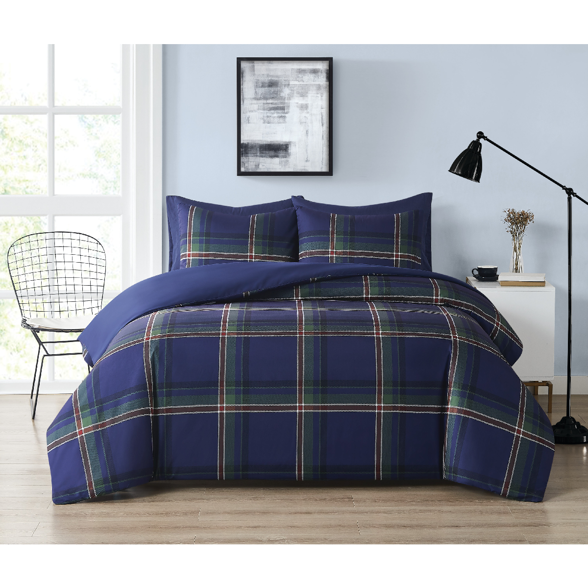 Click here for Truly Soft Bronson Plaid 3pc. Reversible Duvet Cov... prices