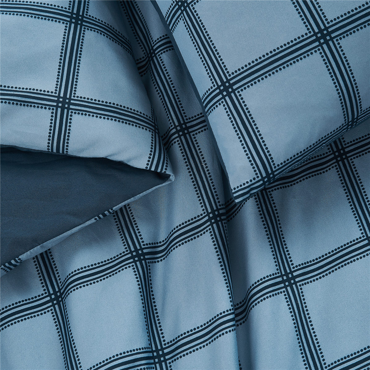 Click here for Cannon Luka Grid 3pc. Duvet Cover Set prices
