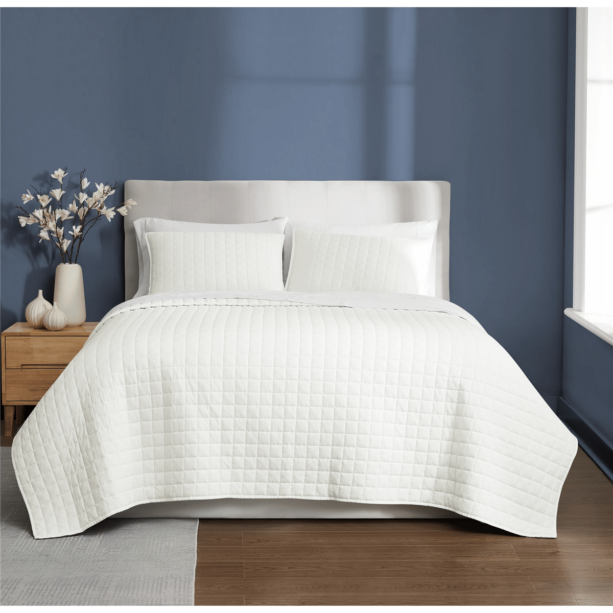 Brooklyn Loom Essential Cotton 3pc. Quilt Set