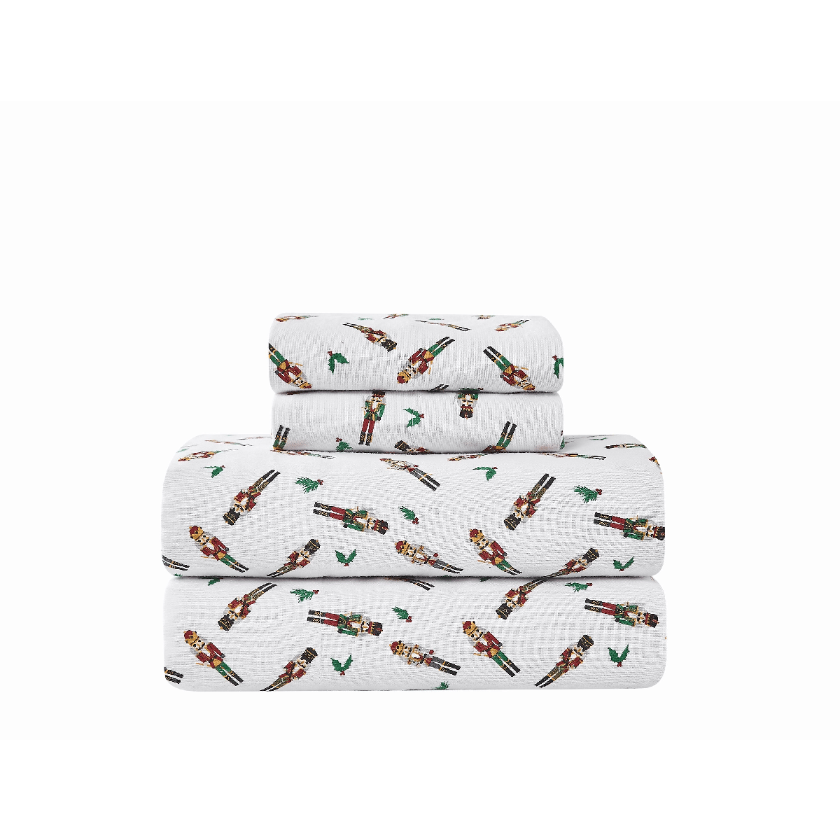 Click here for Truly Soft Nutcrackers Flannel Sheet Set prices