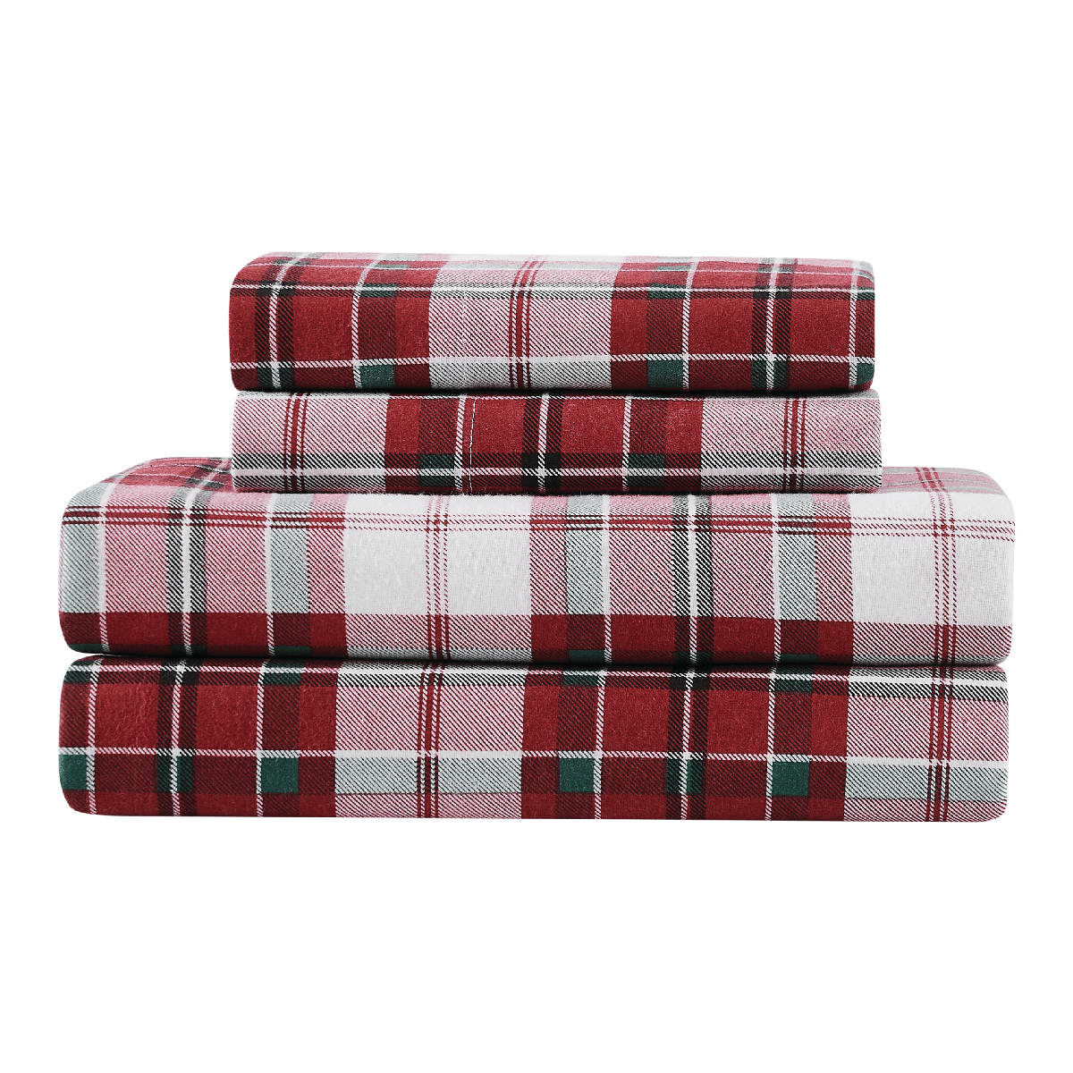 Click here for Truly Soft Holiday Plaid Flannel Sheet Set prices