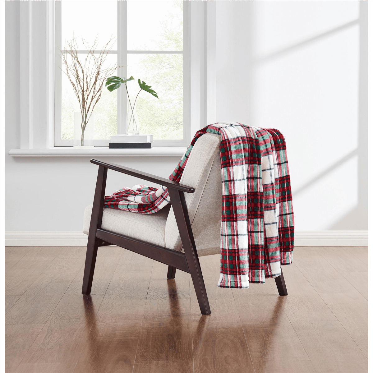 Truly Soft Cuddle Warmth Marlon Plaid Throw