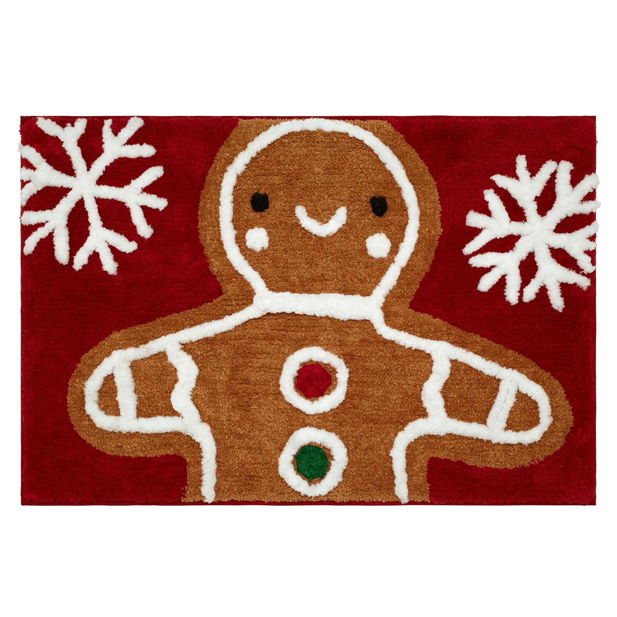 Avanti Gingerbread Man Bath Rug