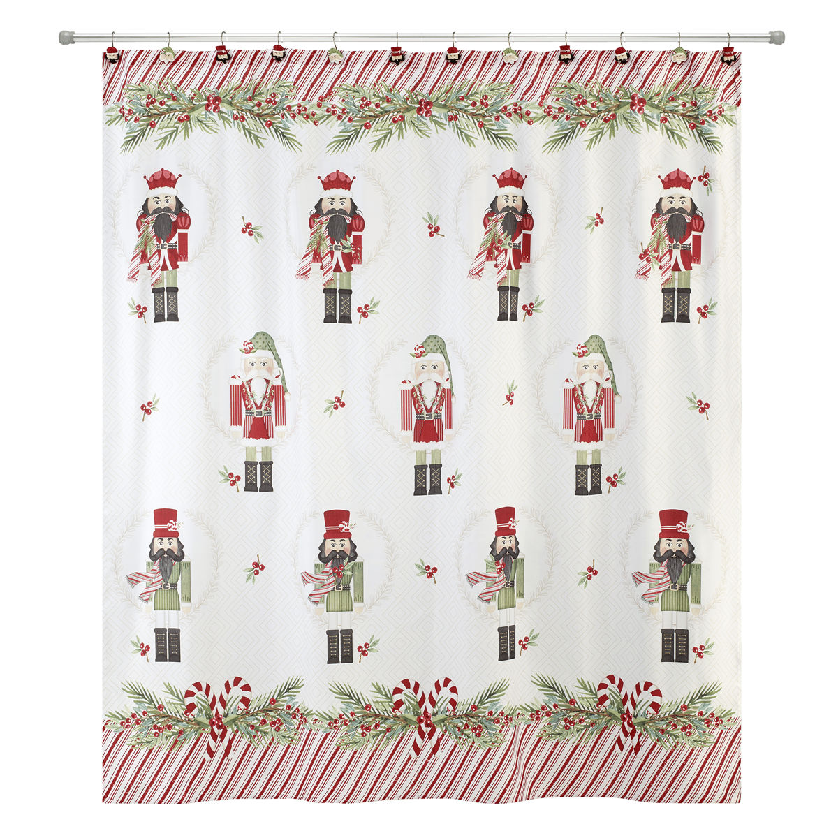 Click here for Avanti Peppermint Nutcracker Shower Curtain prices
