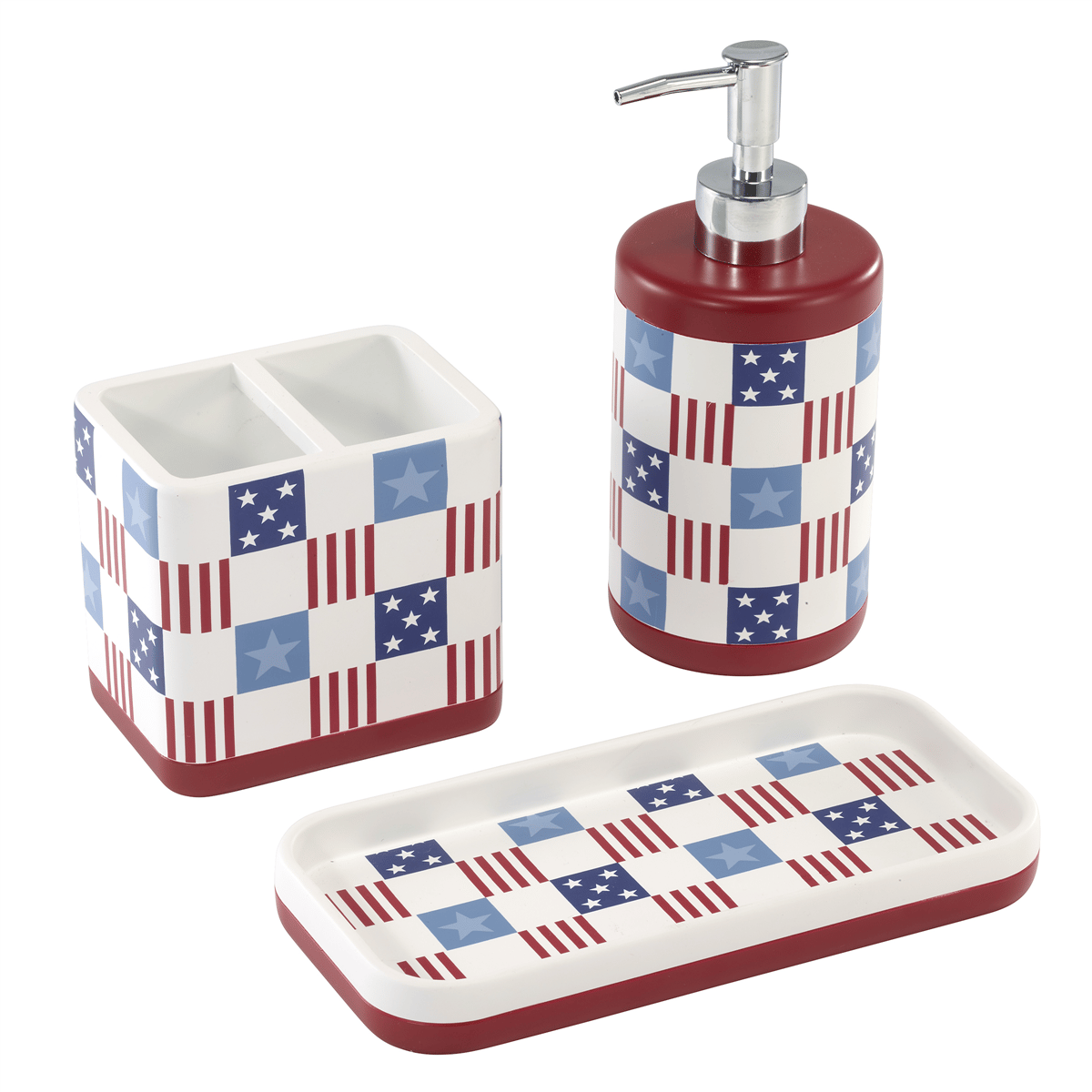 Click here for Avanti Heritage 3pc. Bath Accessory Set prices