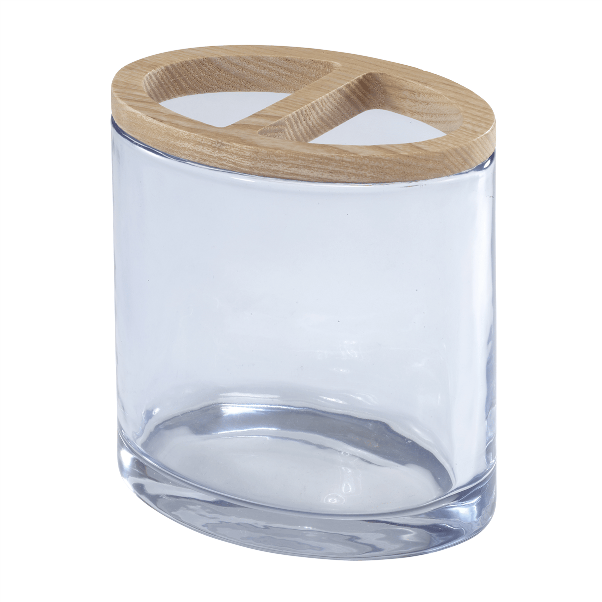 Click here for IZOD(R) Cove Blue Glass Toothbrush Holder prices