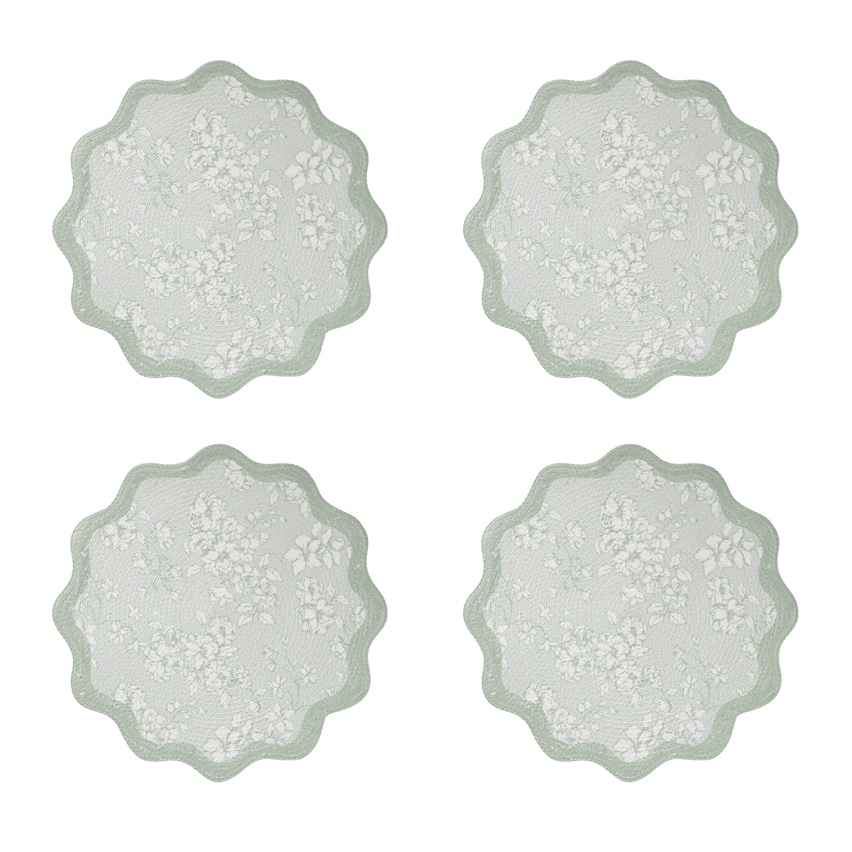 Click here for Avanti Provence Woven Braided Round Placemats - Se... prices
