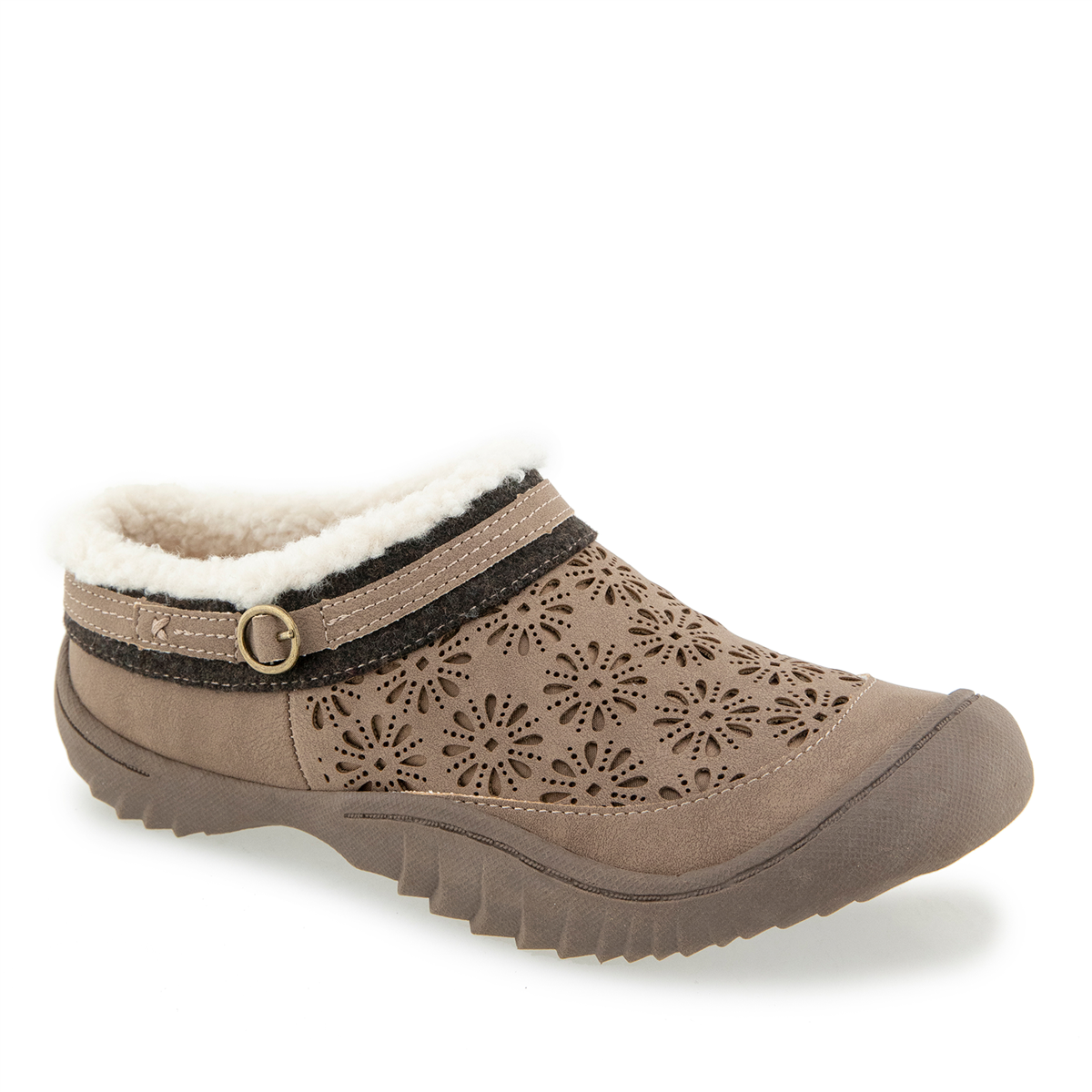 Jbu Womens Ginger Encore Slip-On Mule Clogs - Black