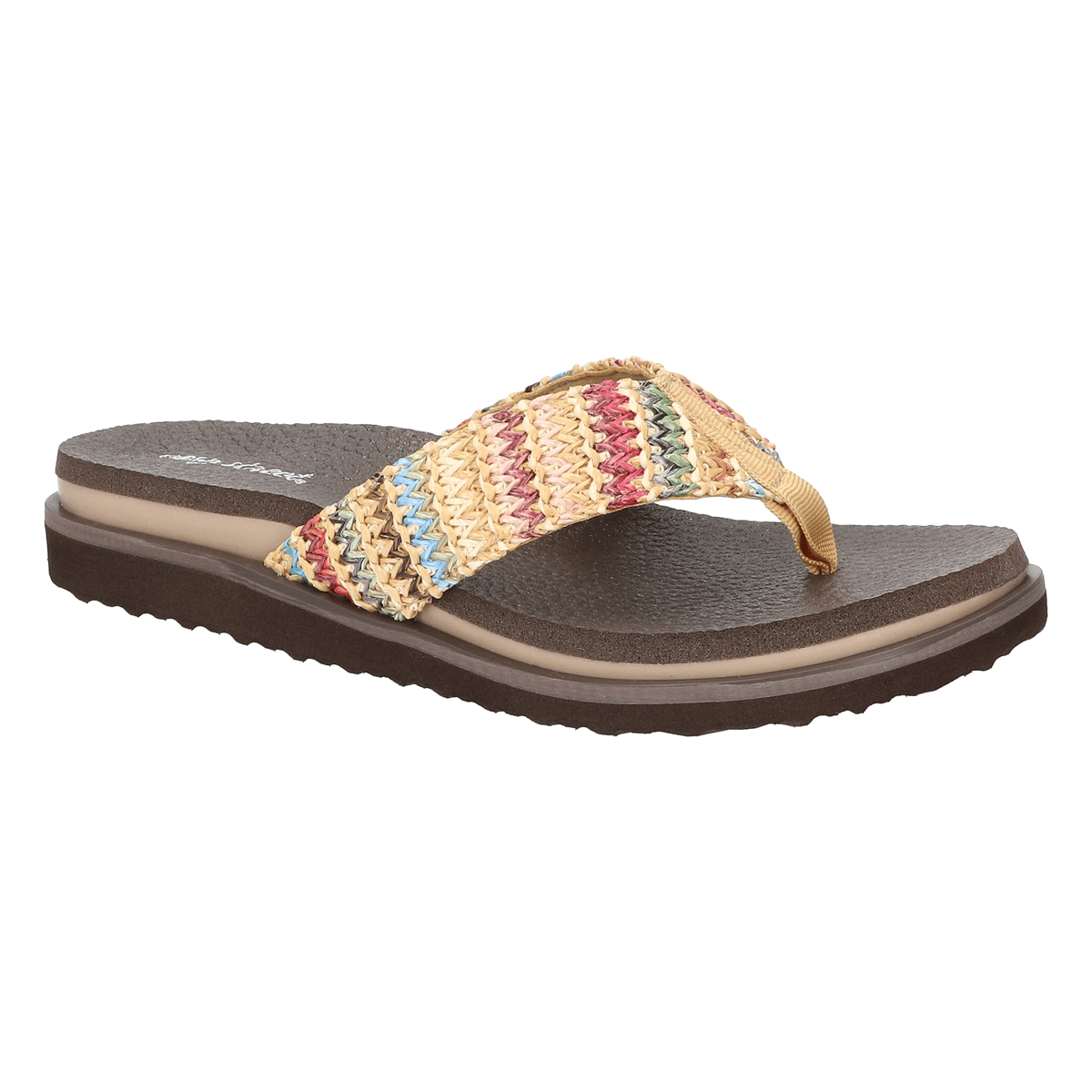 Click here for Easy Street Womens Whimsy Thong Flat Sandals - Mul... prices