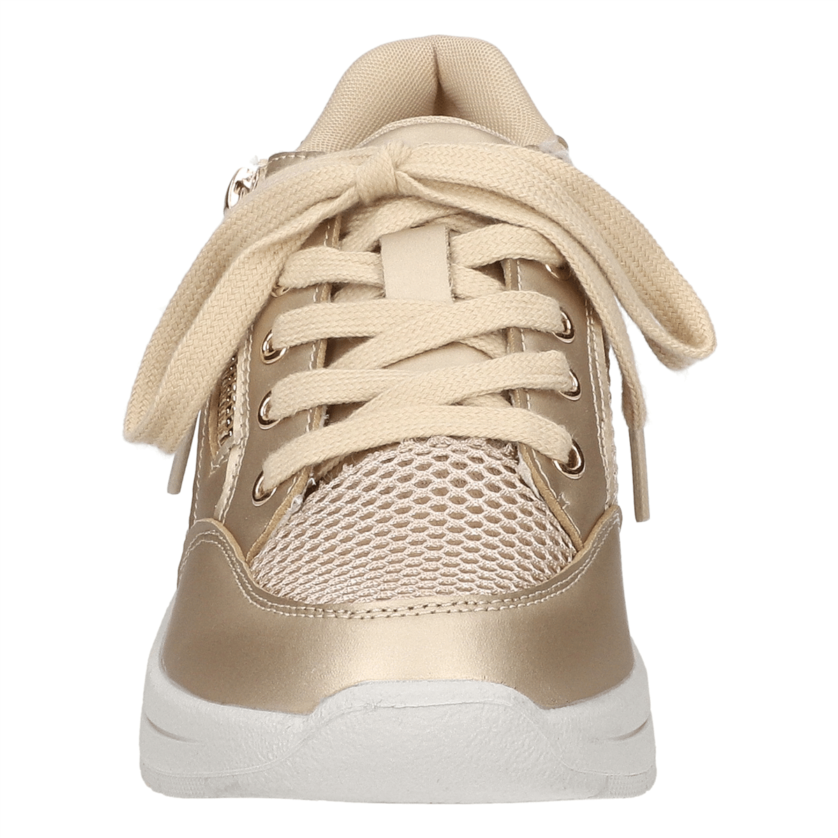 Click here for Easy Street Womens Barrie Round Toe Sneakers - Whi... prices