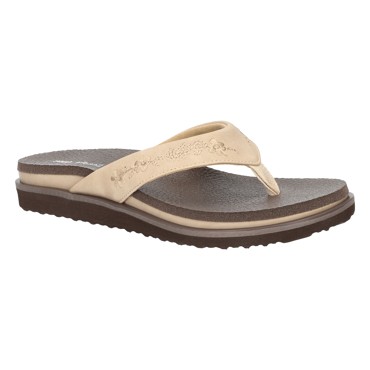 Click here for Easy Street Womens Wanderlust Thong Sandals - Whit... prices