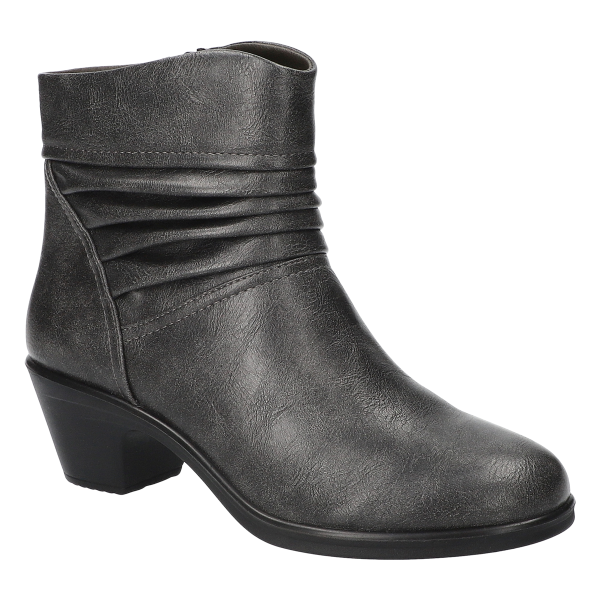 Easy Street Womens Bess Ankle Booties - Black