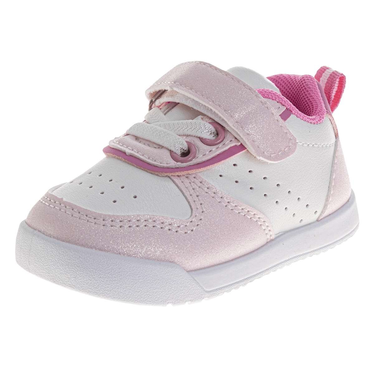 Click here for Toddler Girls Josmo(R) Pink Hook & Loop Fashion Sn... prices