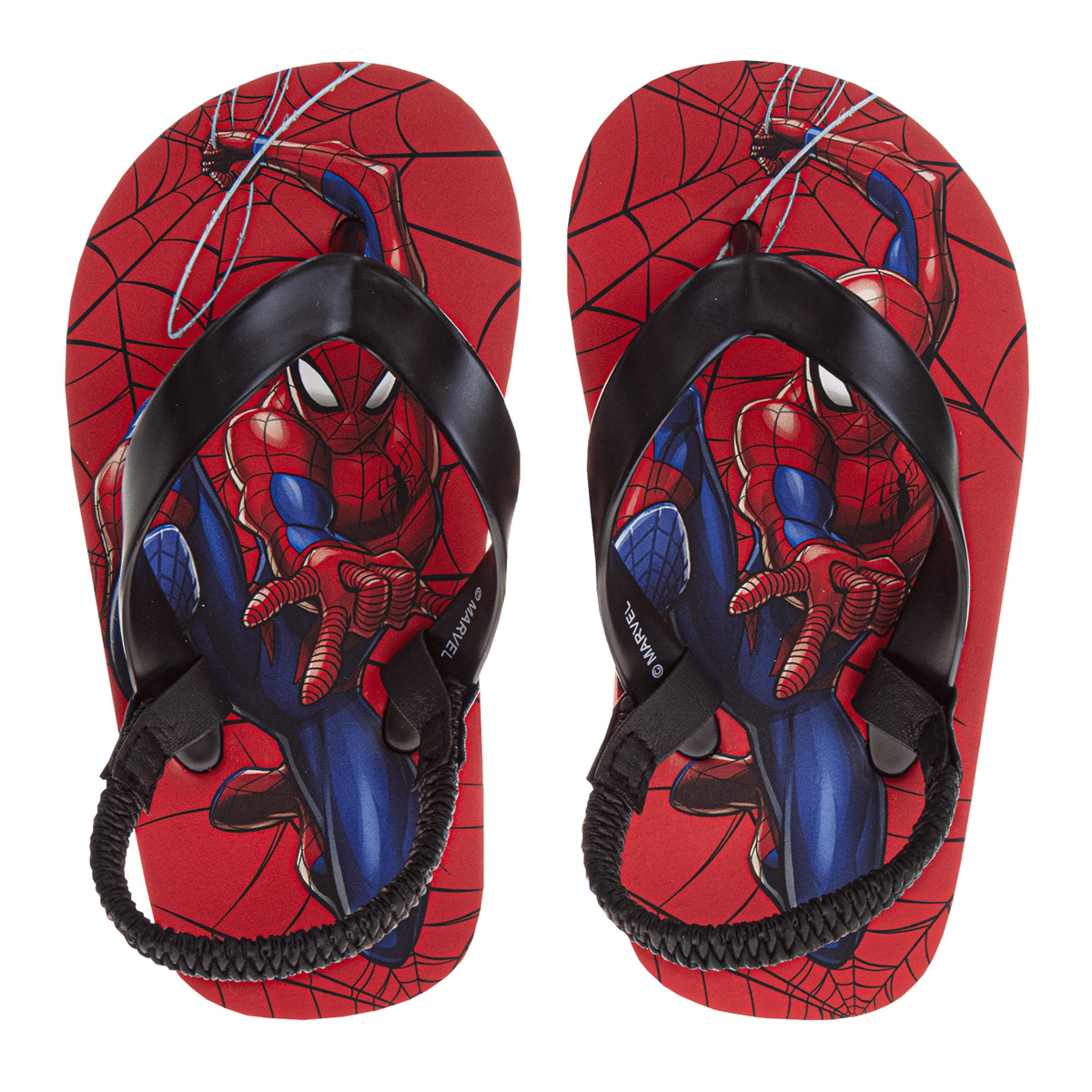 Click here for Toddler Boys Marvel(tm) Spider-Man Flip-Flops prices