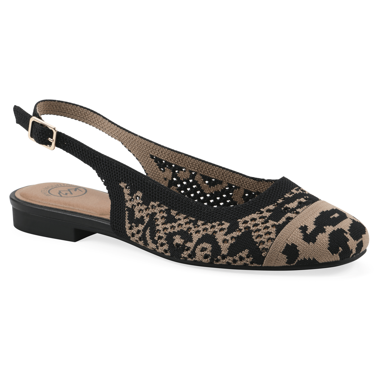 Click here for Womens White Mountain Bonie Slingback Flats prices