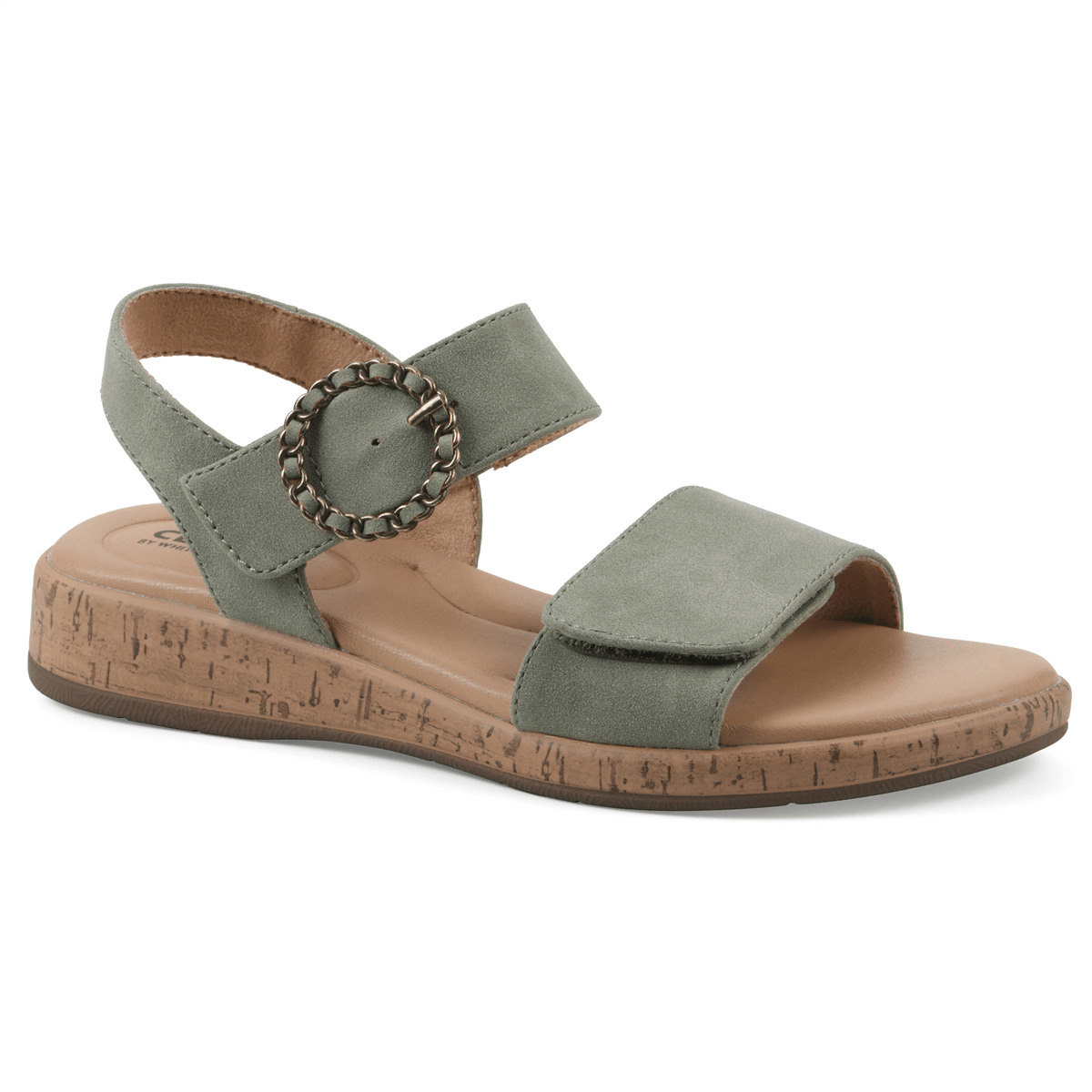 Click here for Womens Cliffs by White Mountain Bonique Strappy We... prices