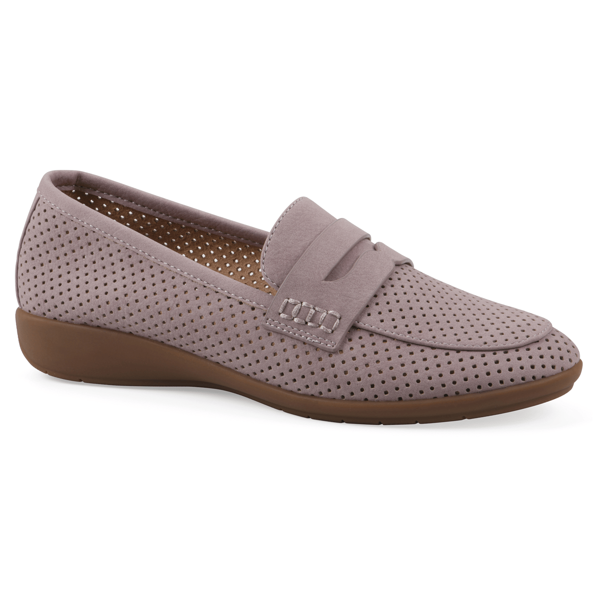 Cliffs by White Mountain Womens Samson Slip-On Loafers - Sage Fabric