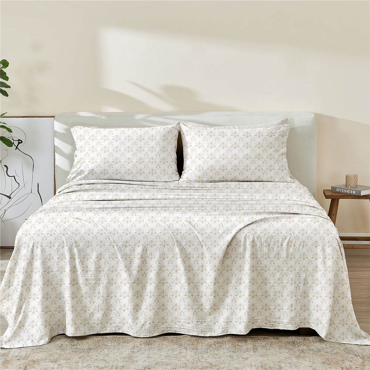 Click here for Patina Vie Maison Leiea Foliage Day Microfiber She... prices