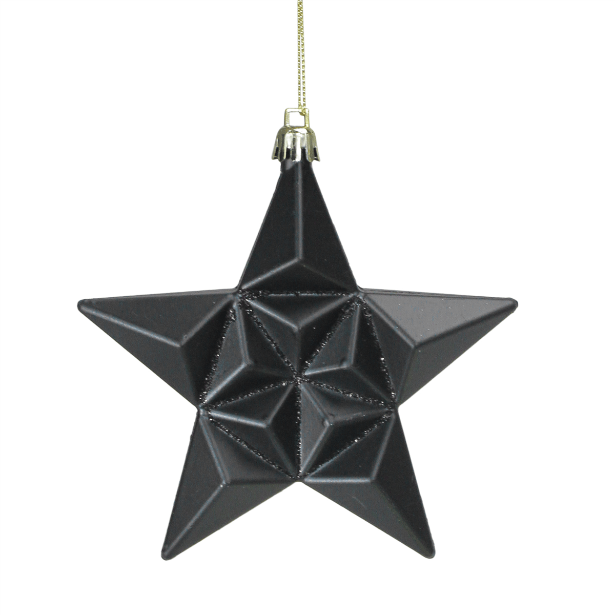 Click here for DAK 12ct. Matte Glittered Star Shatterproof Orname... prices
