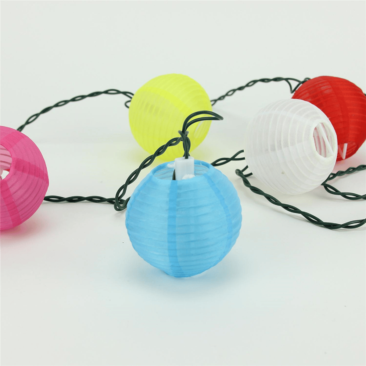 Click here for PENN 9ft. Multi-Color Round Chinese Lantern Christ... prices