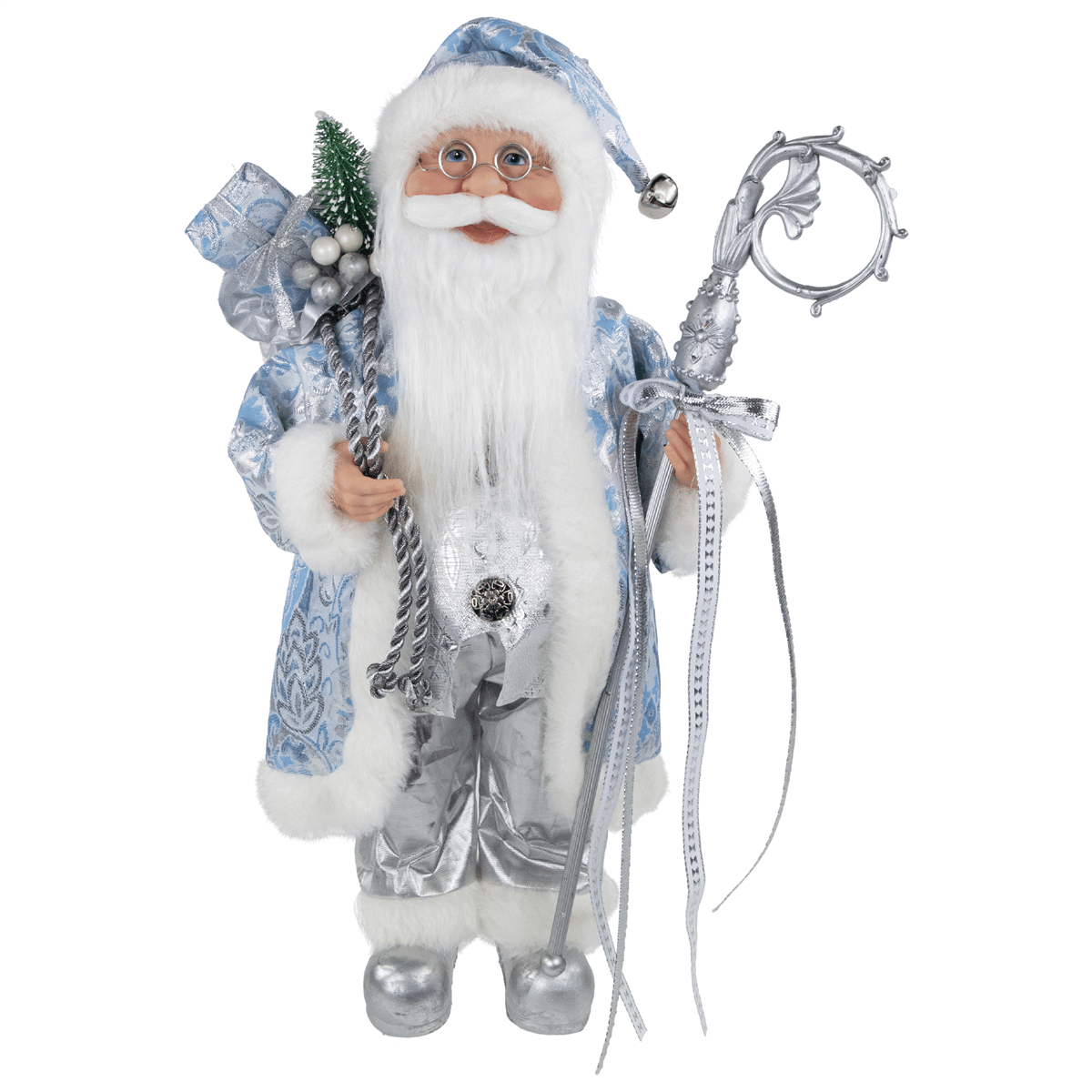 Click here for Northlight 16in. Ice Palace Santa Claus Christmas... prices