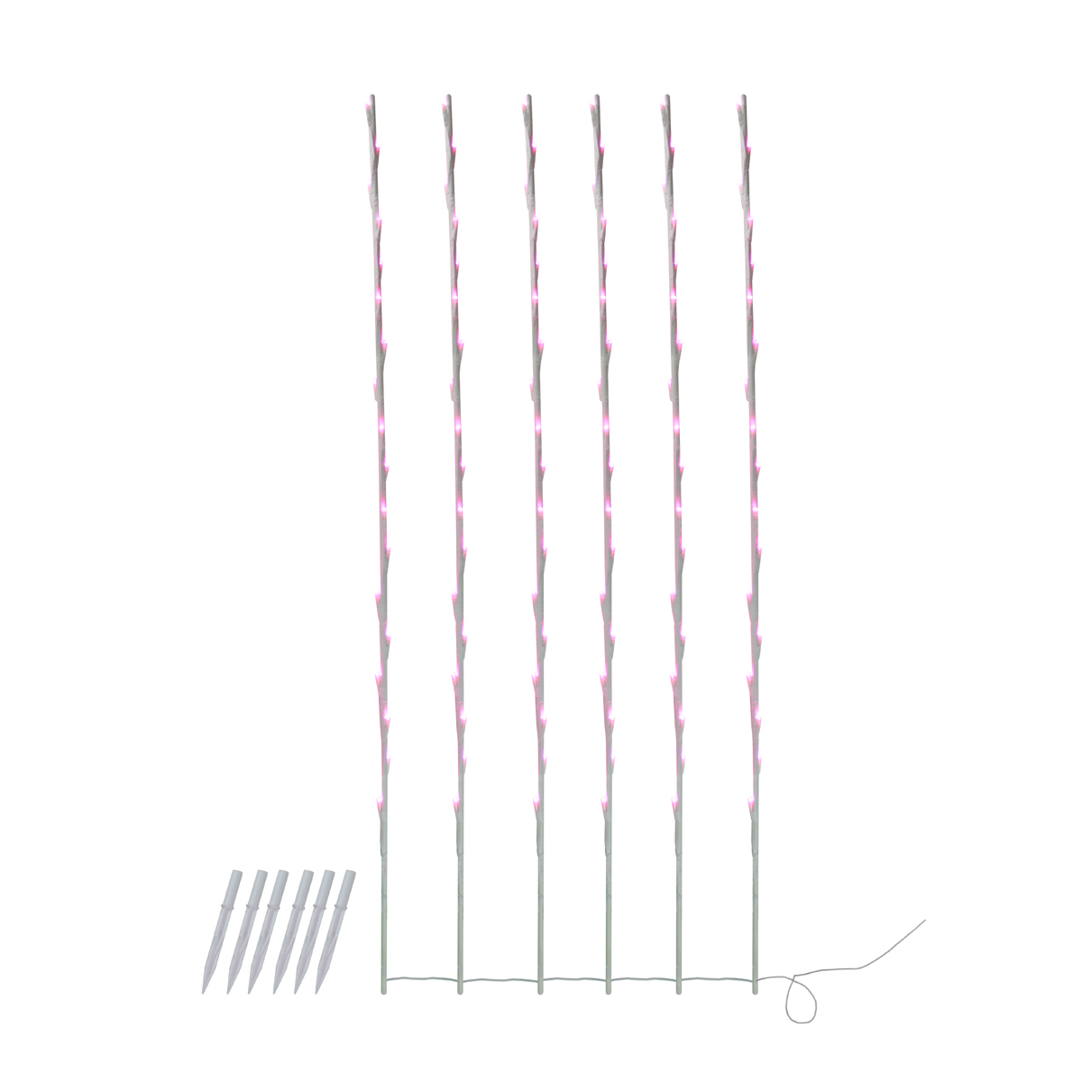 Click here for Northlight 6ct. Pink LED Lighted Branch Christmas... prices