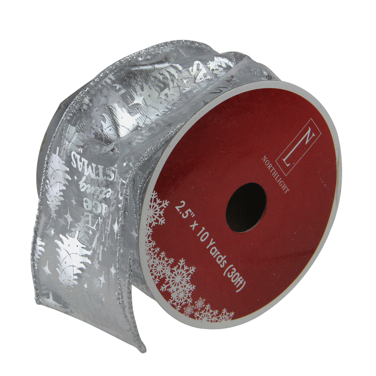 Click here for Northlight 12ct. Silver Wired Christmas Words Craf... prices