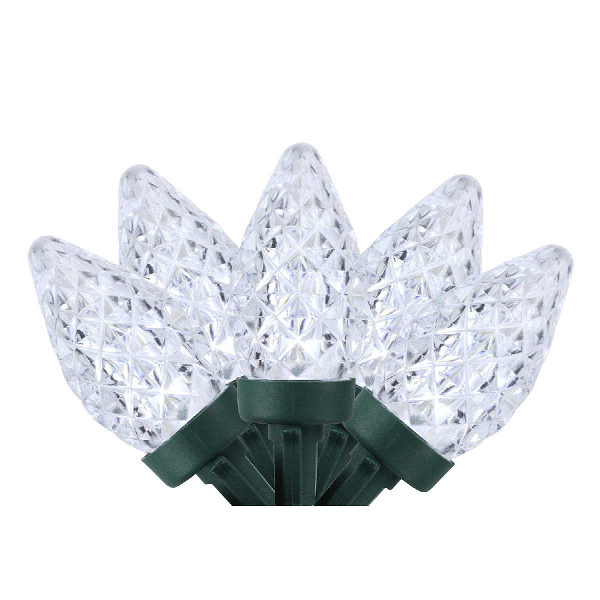 Click here for Northlight 66ft. Pure White LED Faceted C7 Christm... prices