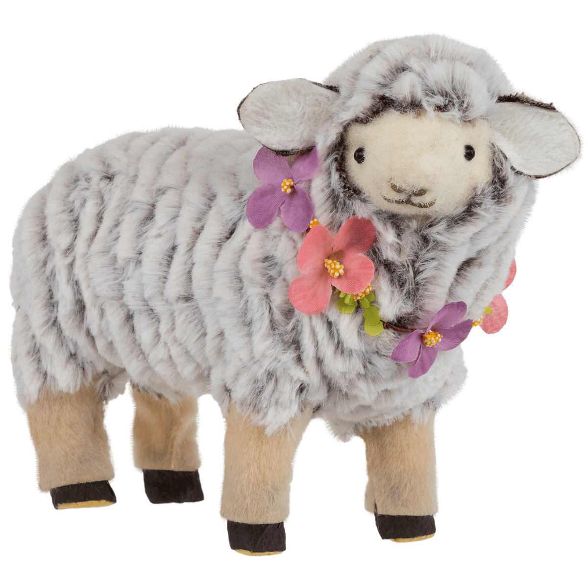 Click here for Northlight Sheep Wearing Flower Necklace Easter De... prices