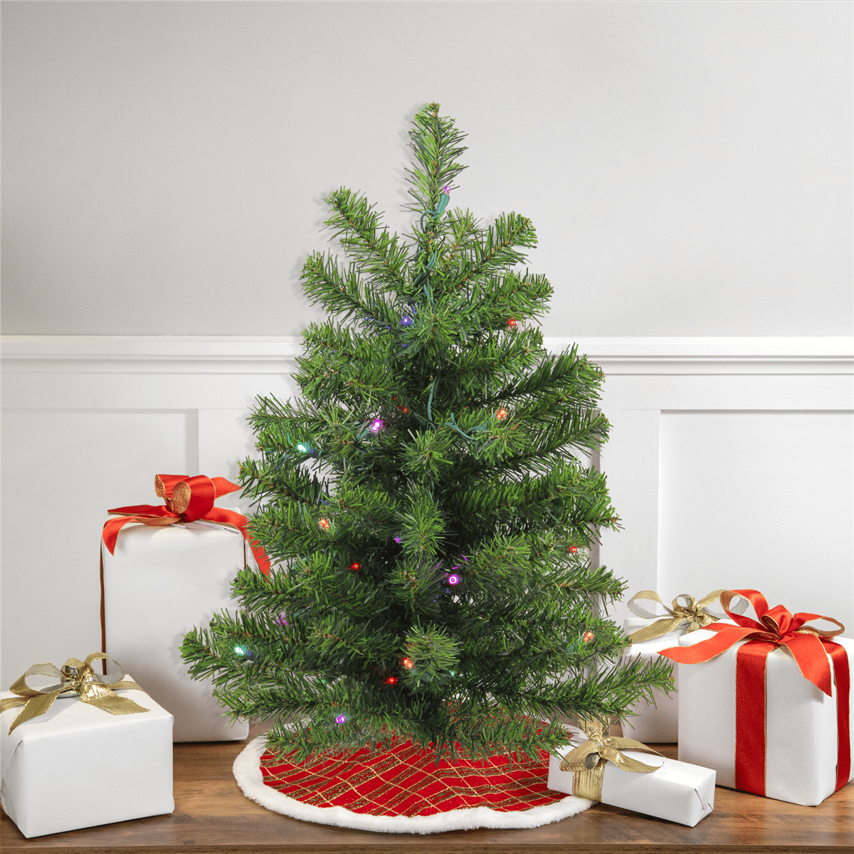 Click here for Northlight 2ft. Pre-Lit Medium Canadian Pine Chris... prices