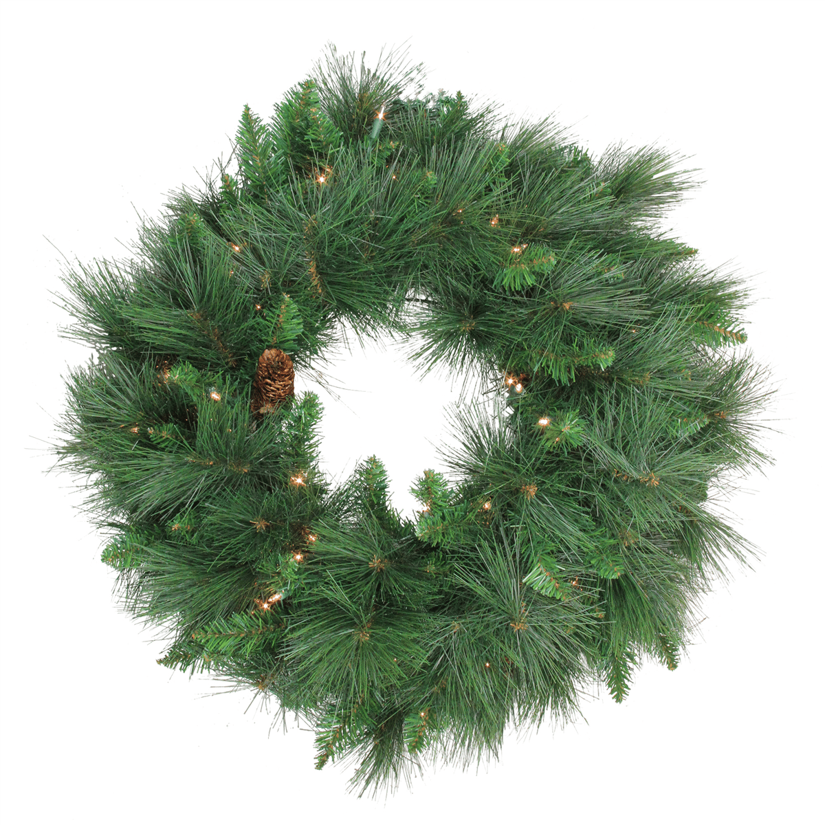 Click here for Northlight Pre-Lit White Valley Pine Deluxe Christ... prices