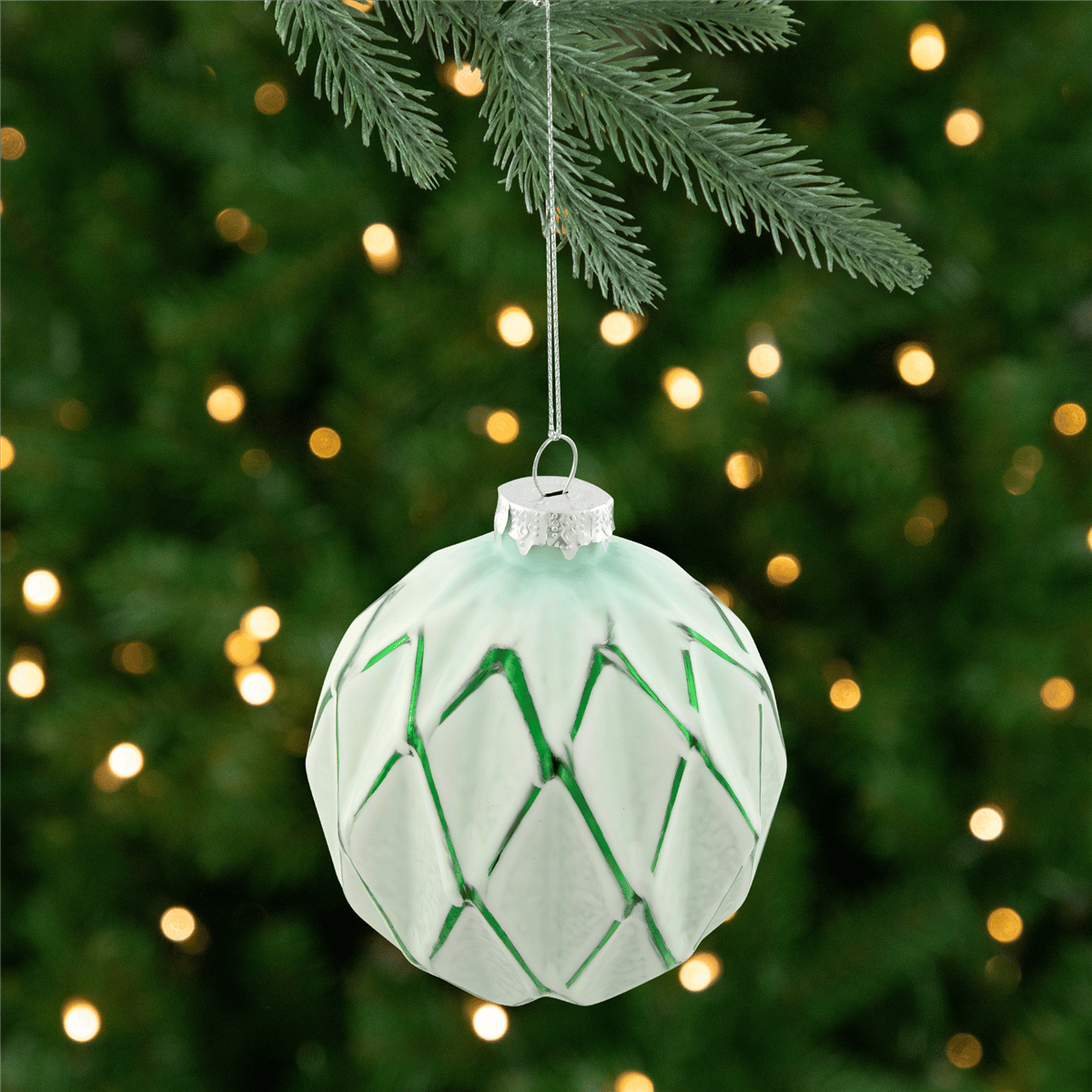 Click here for Northlight 4ct. Harlequin Christmas Glass Ball Orn... prices