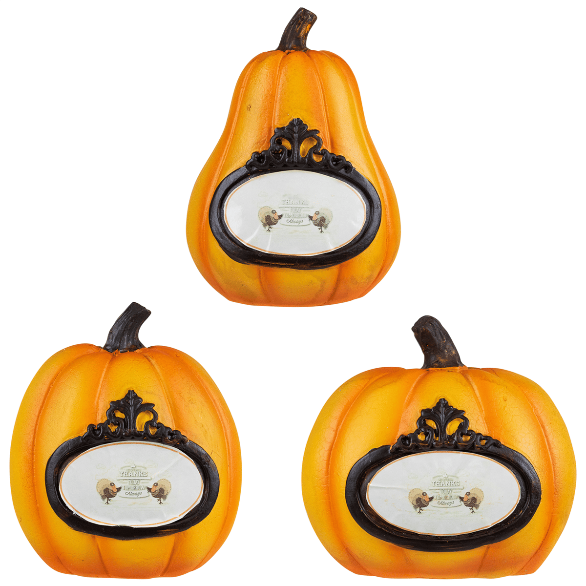 Click here for Northlight 3pc Pumpkins Thanks Today Tomorrow Alwa... prices