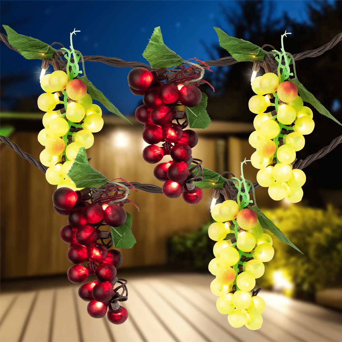 Click here for Northlight 5ct. Grape Cluster String Light Set prices