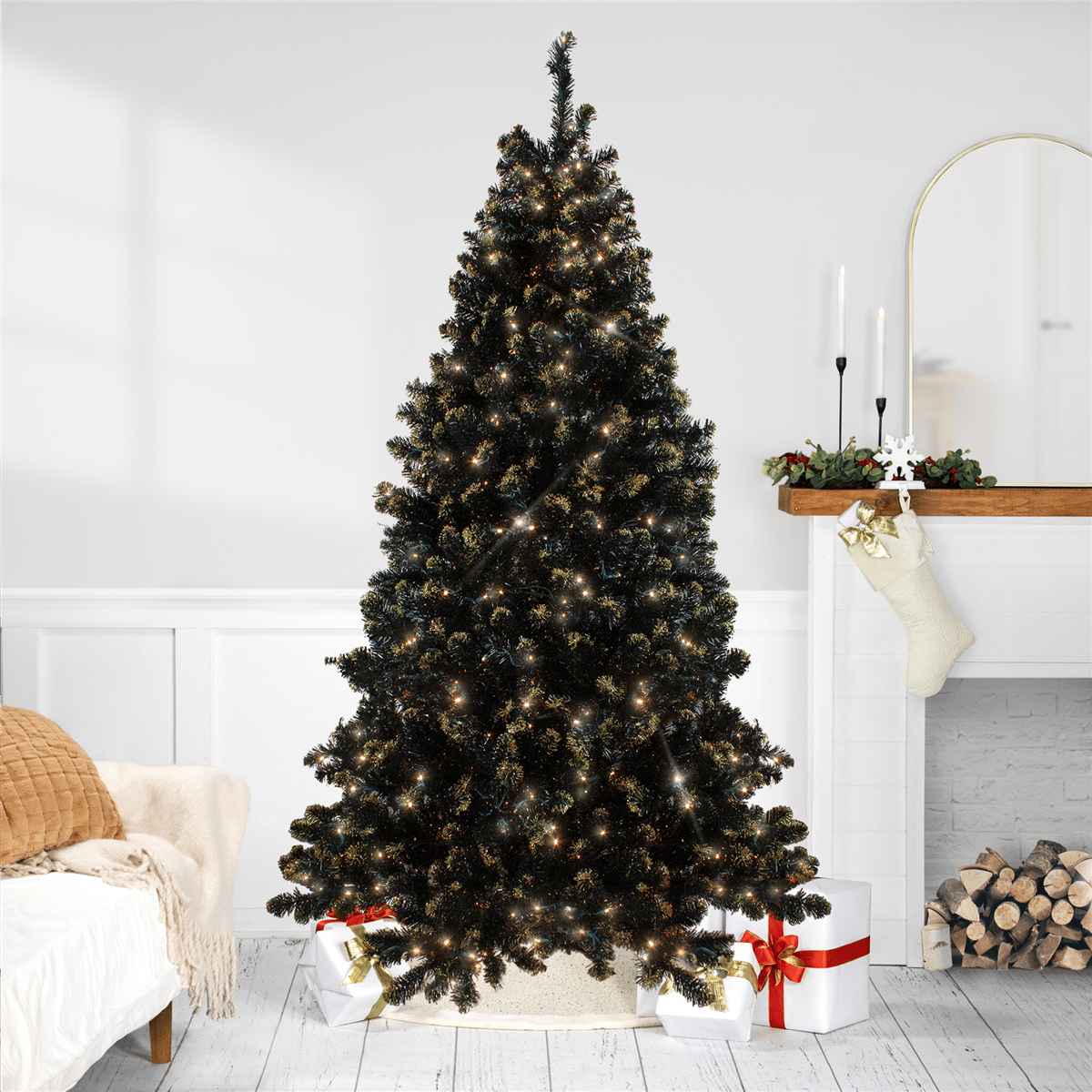 Click here for Northlight 7.5ft. Pre-Lit Crystal Pine Glitter Chr... prices