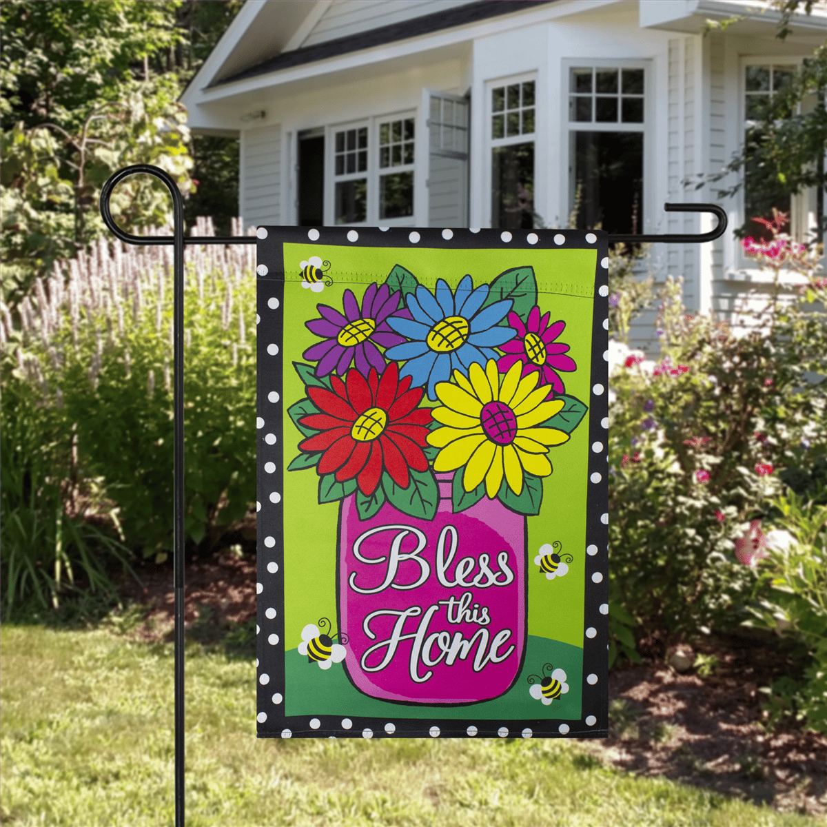 Click here for Northlight Bless this Home Bouquet with Vase Outdo... prices